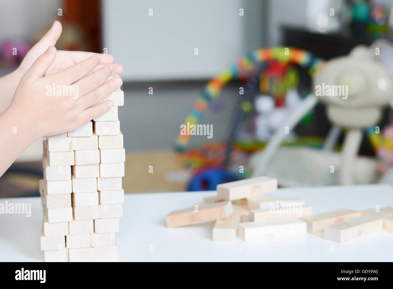 Child development blocks hi-res stock photography and images - Alamy