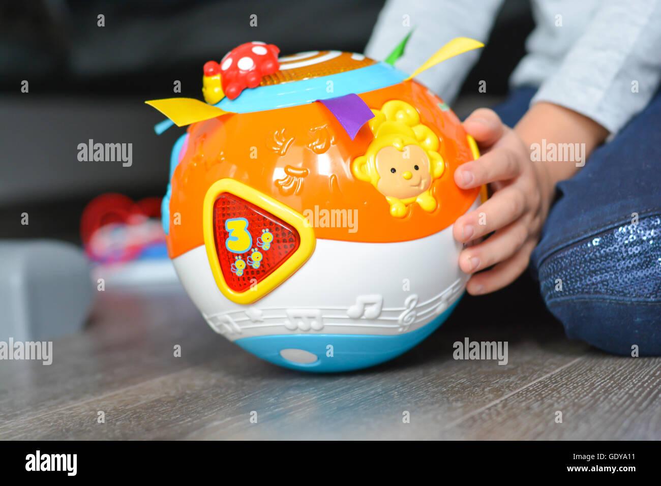 Child hands playing hi-res stock photography and images - Alamy