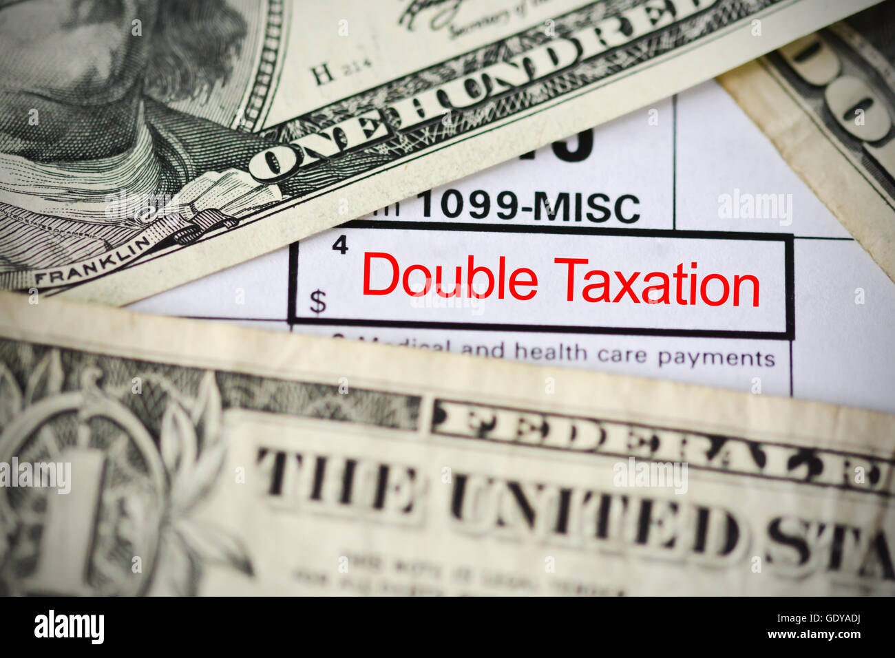 Double taxation agreement concept Stock Photo - Alamy