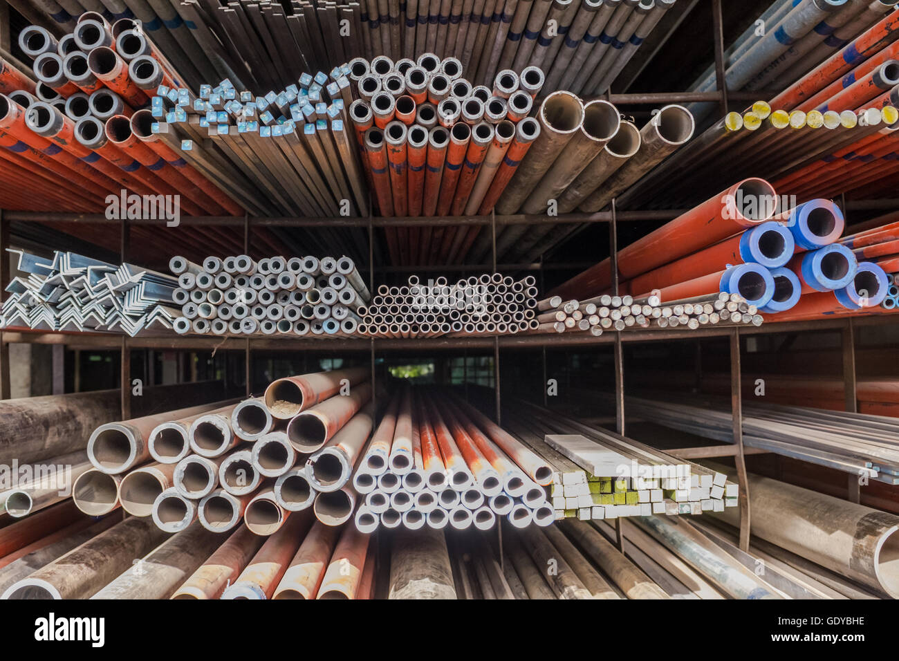 Different pipes hi-res stock photography and images - Alamy