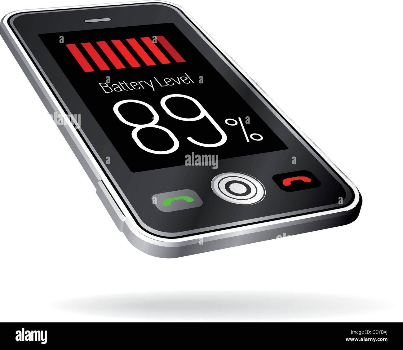 Iphone battery icon Stock Vector Images - Alamy