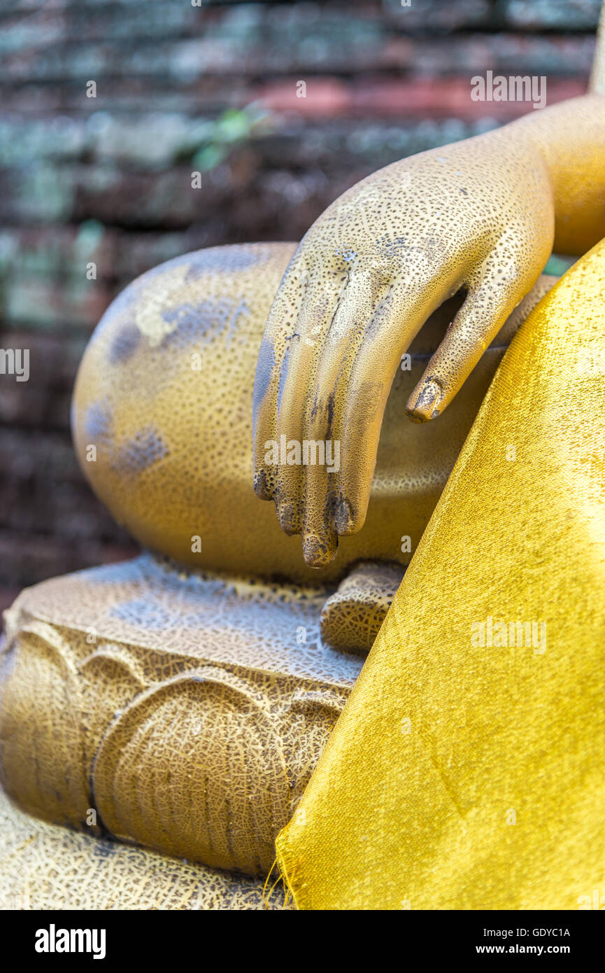 Hand of Buddha Stock Photo - Alamy