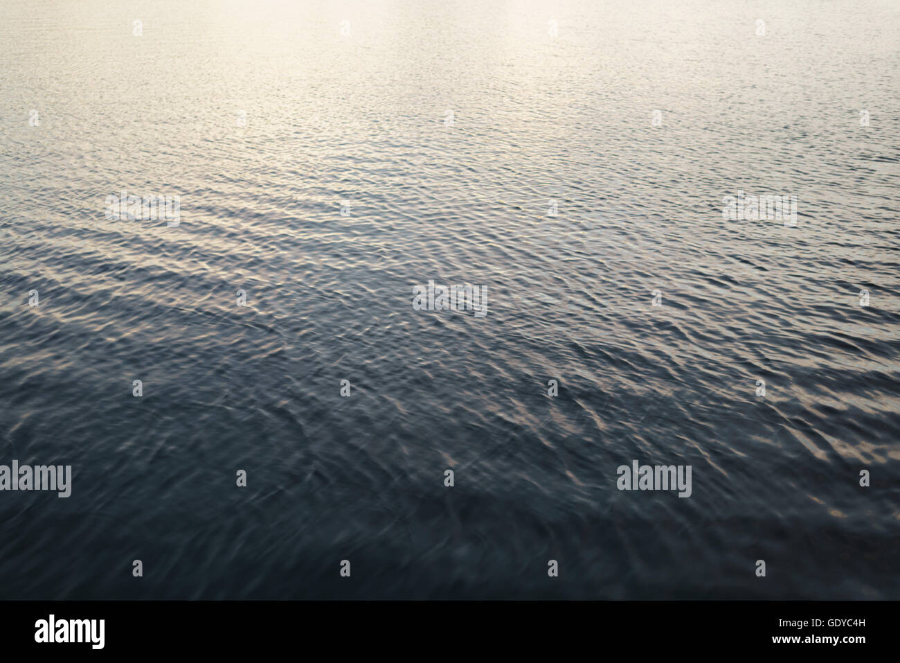 deep blue water surface of the bay Stock Photo - Alamy