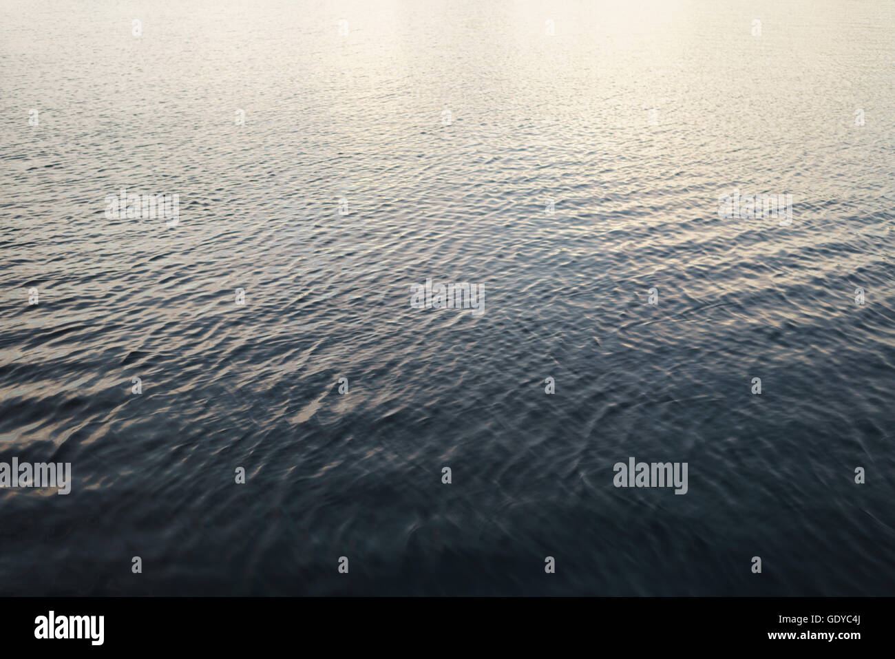 deep blue water surface of the bay Stock Photo - Alamy