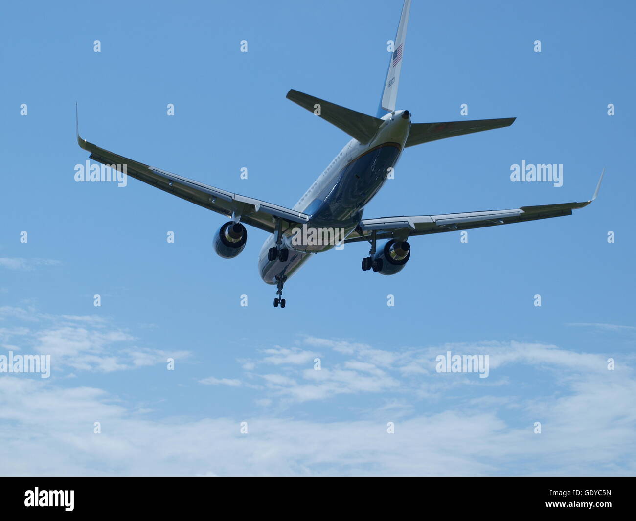 Vice president Biden's Plane Arriving Love Field;Follewed by President ...
