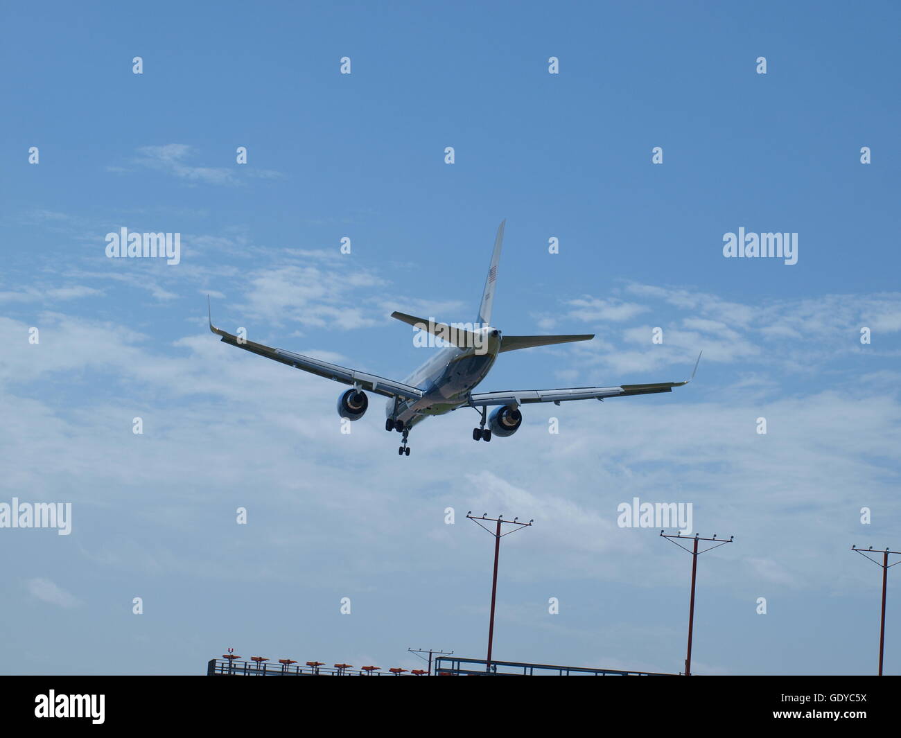 Vice president Biden's Plane Arriving Love Field;Follewed by President ...