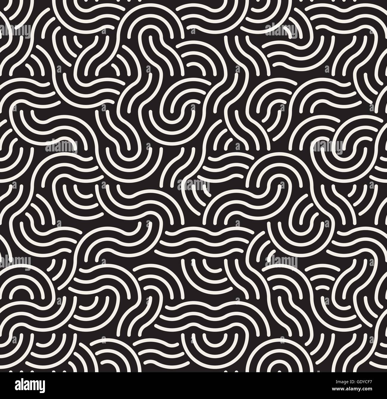 Vector Seamless Rounded Arc Lines Irregular Interlacing Pattern Stock ... Vector Seamless Rounded Arc Lines Irregular Interlacing Pattern Stock ...