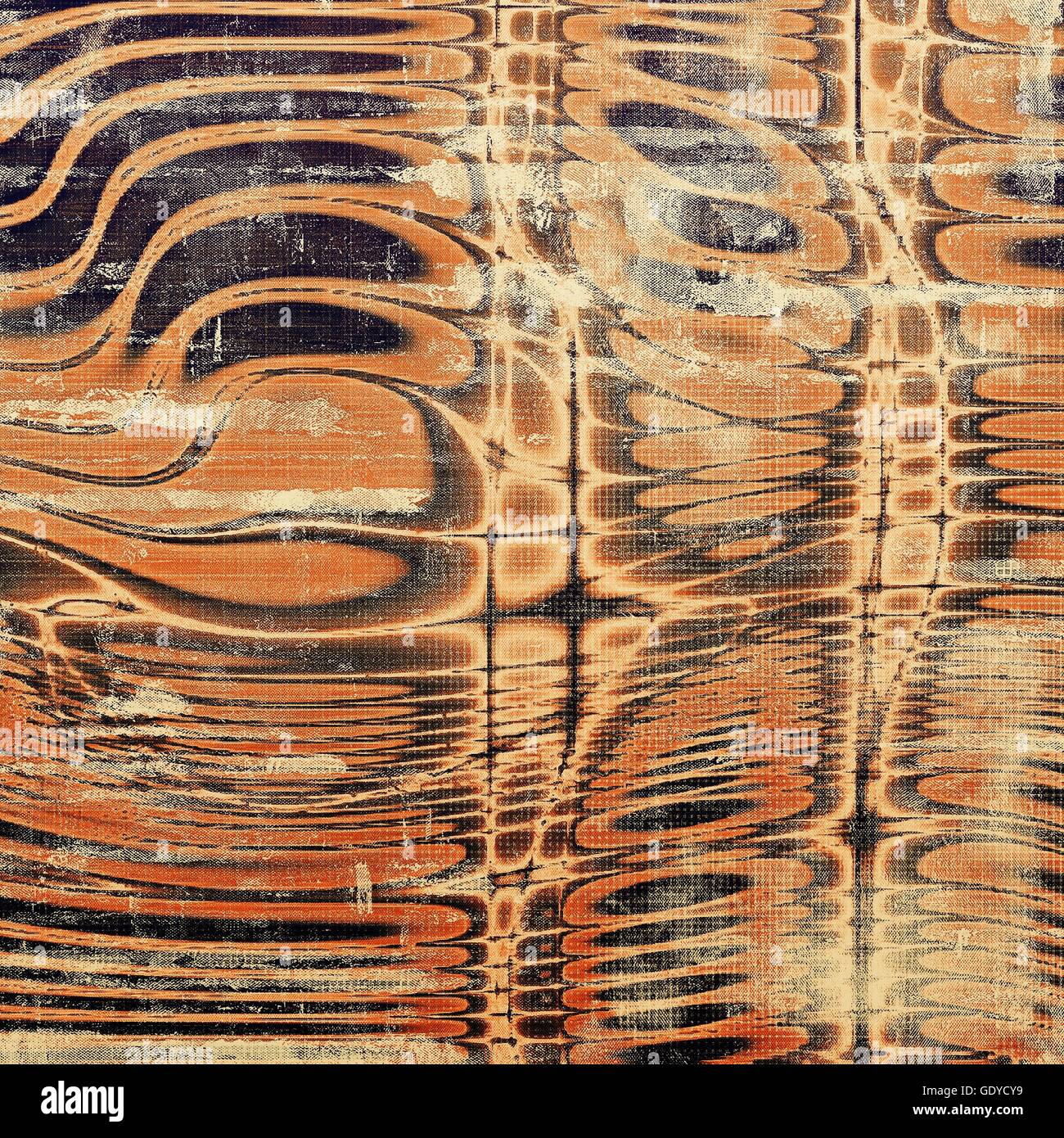 Old style design, textured grunge background with different color ...