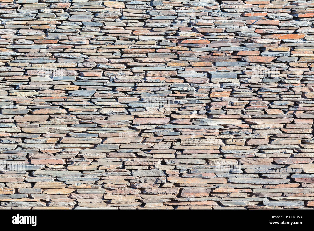 Stone slate wall closeup background texture decor outdoors Stock Photo ...