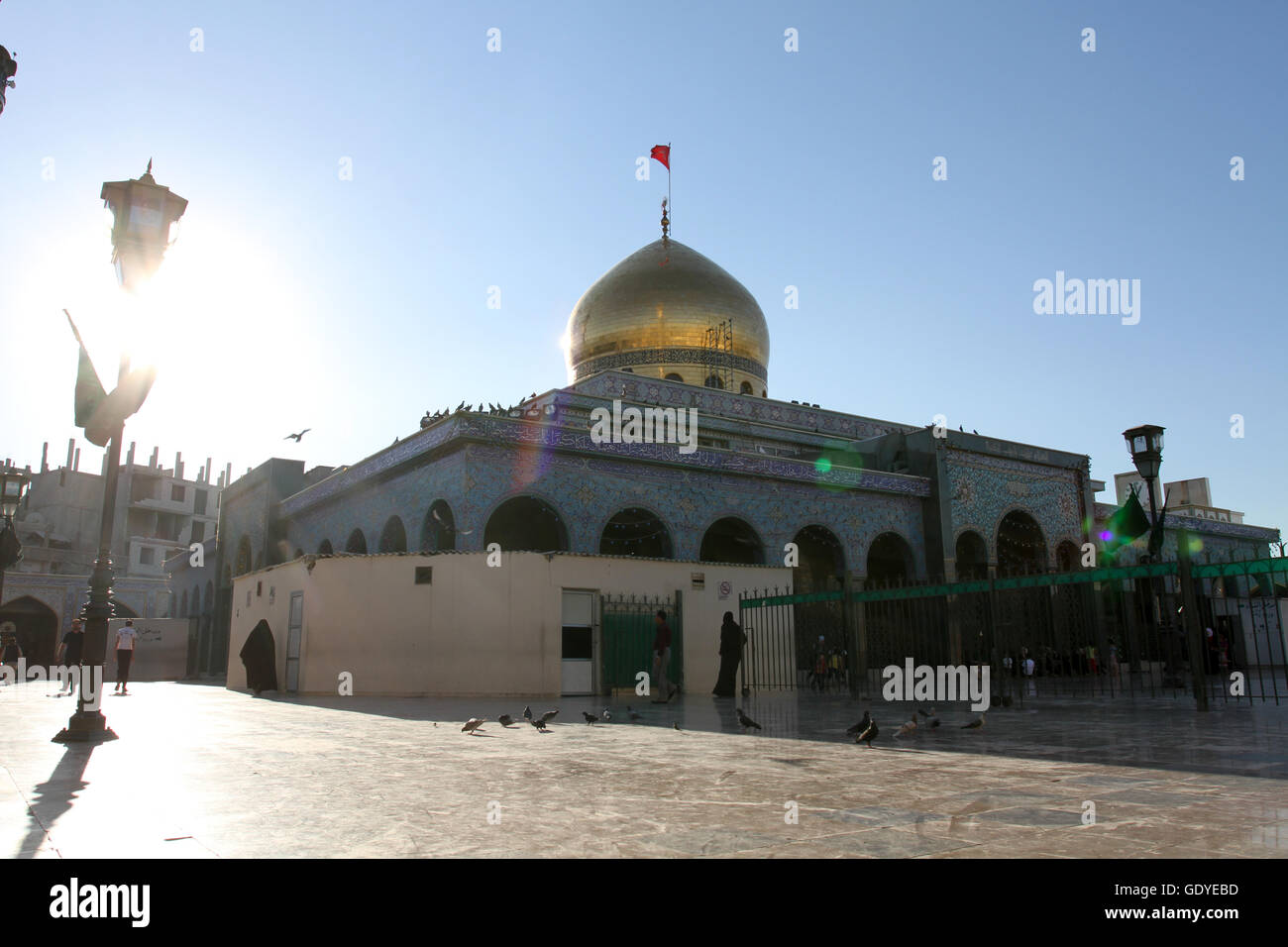 Sayeda Zeinab shrine in Syria Stock Photo - Alamy