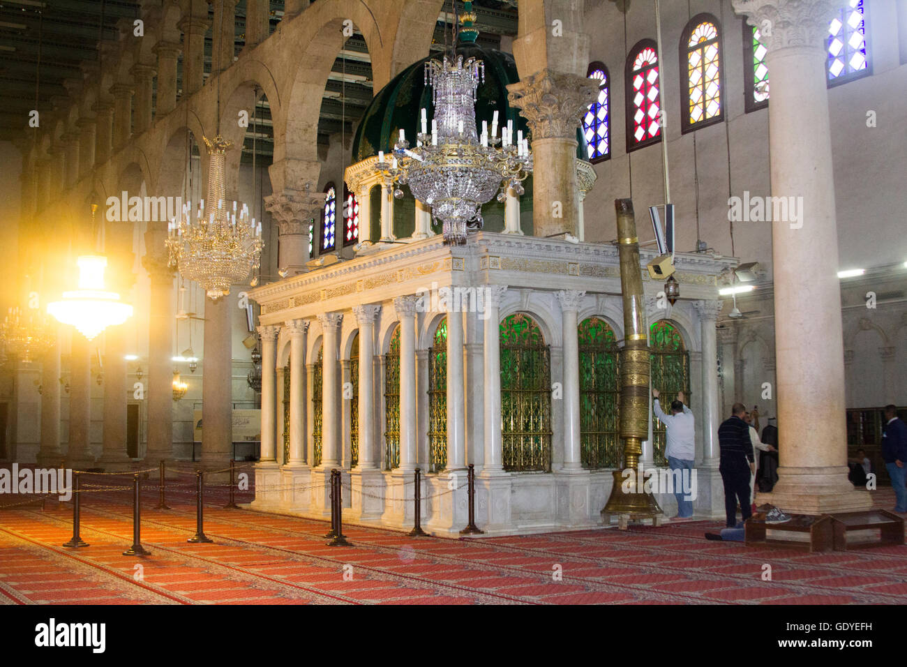Picture of the Umayyad Mosque, It is one of the oldest mosques in ...