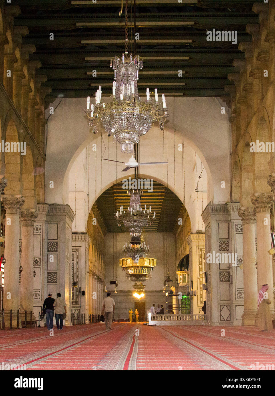 Picture of the Umayyad Mosque, It is one of the oldest mosques in ...