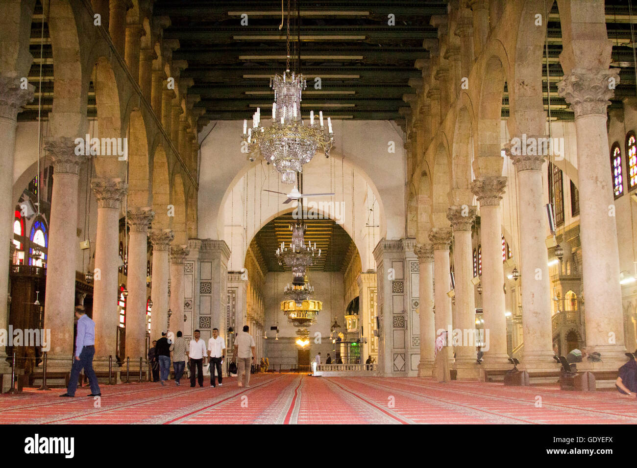 Picture of the Umayyad Mosque, It is one of the oldest mosques in ...