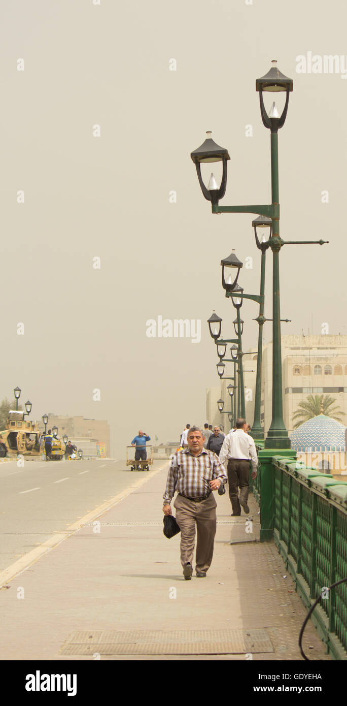 It is the oldest bridge in Baghdad that was opened by King Faisal. The ...