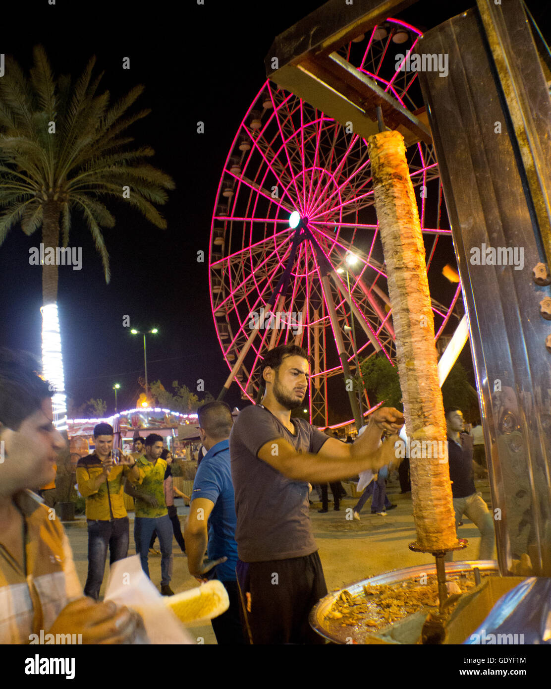 Zawraa Park The largest entertainment park in the Iraqi capital Baghdad ...