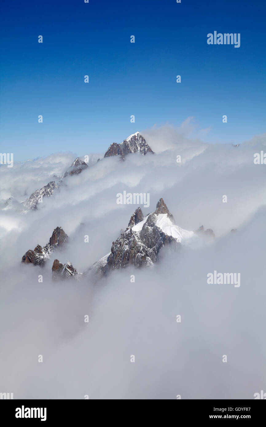 geography / travel, France, Aiguille Verte (4122m) and aiguille du Plan ...