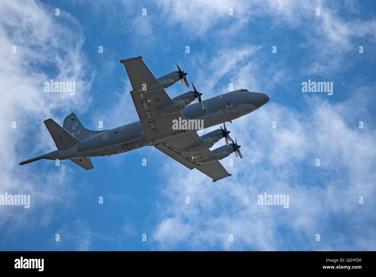 Canadian Aurora Turbo-prop Maritime Patrol Aircraft Reg 40104, at RAF ...