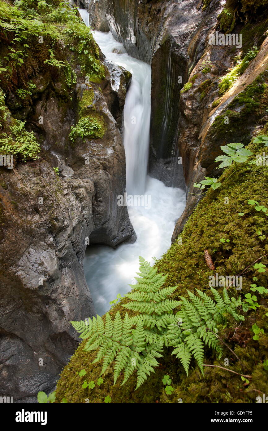 geography / travel, France, Running water, Mont-Blanc range, Chamonix ...