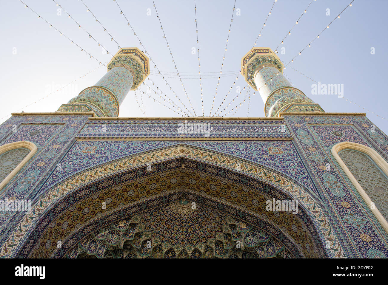Picture of Door of The shrine of Fatima Almasomh , It is the shrine to ...