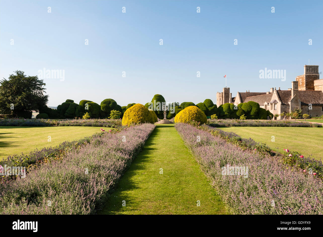 English garden hedge hi-res stock photography and images - Alamy