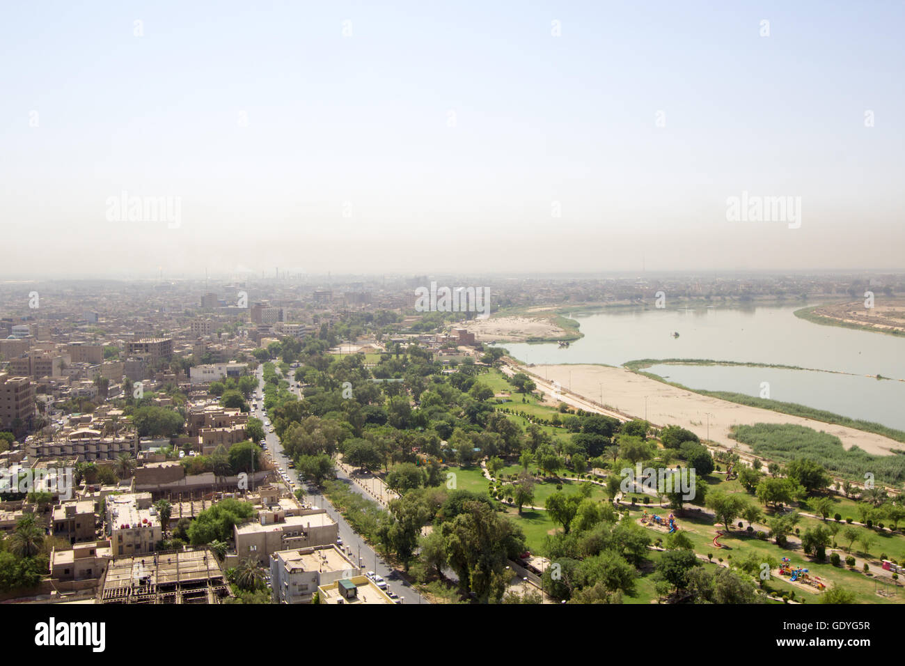 Baghdad city aerial hi-res stock photography and images - Alamy