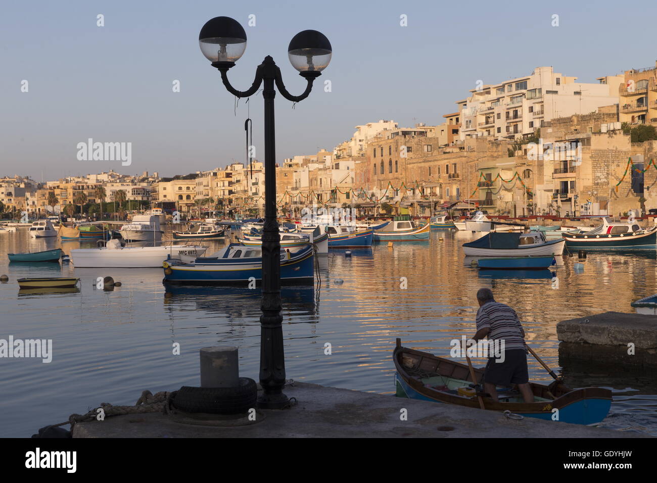 Marsascala harbor hi-res stock photography and images - Alamy
