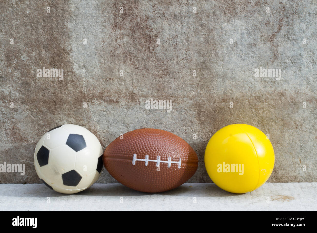 ball on wall background Stock Photo - Alamy