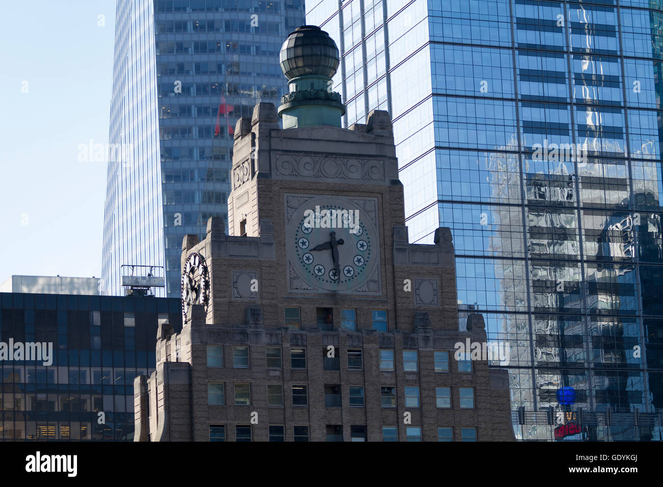 Buildings around Times Square in Manhattan Stock Photo - Alamy