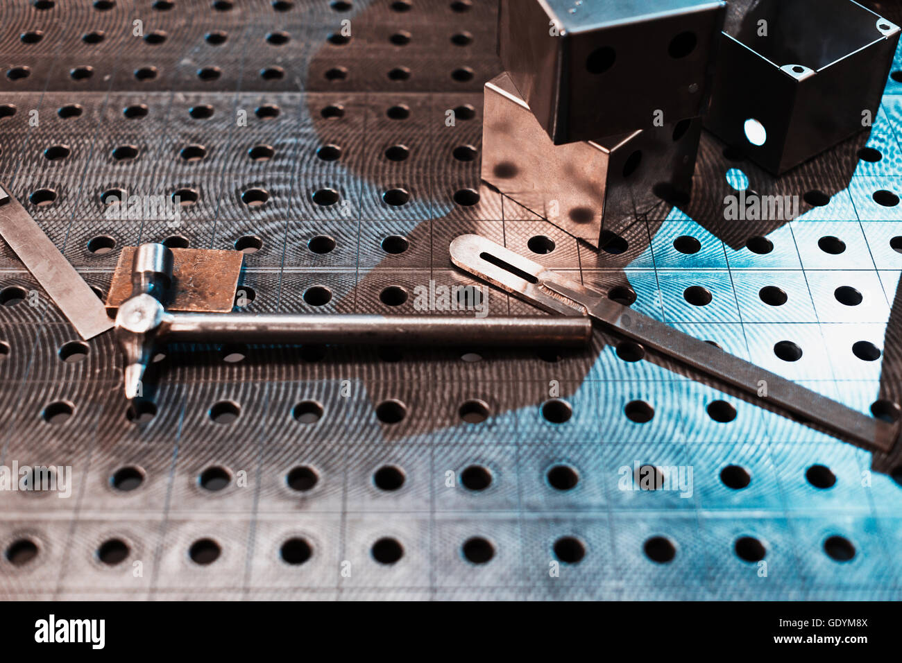 Steel pieces hi-res stock photography and images - Alamy