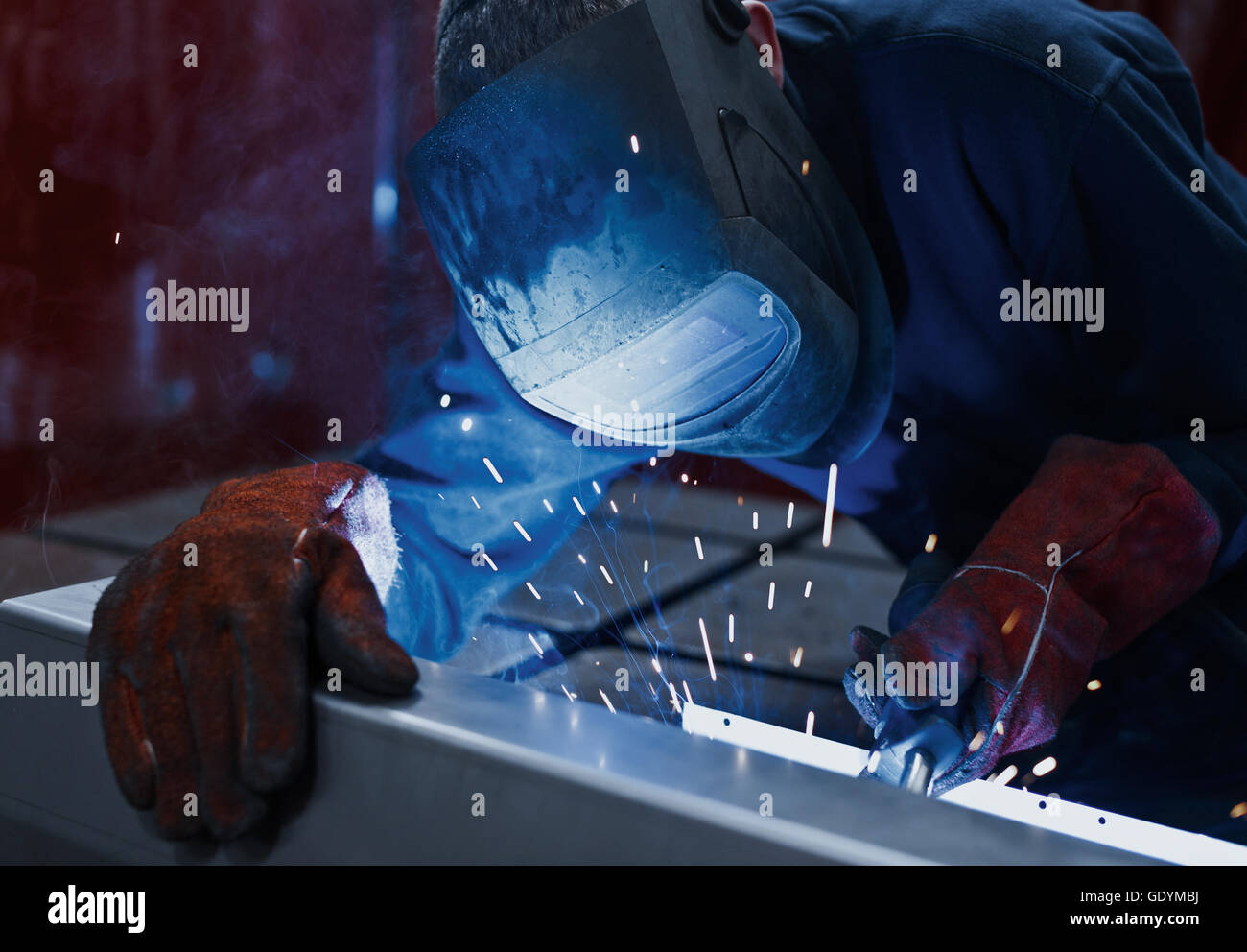Welding tools in steel fabrication hi-res stock photography and images ...