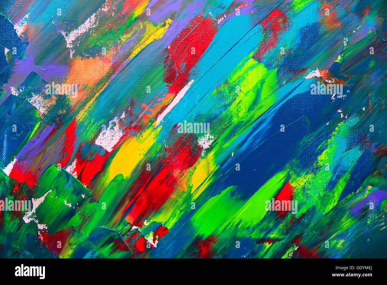 Art abstract paint with acrylic colors Stock Photo - Alamy