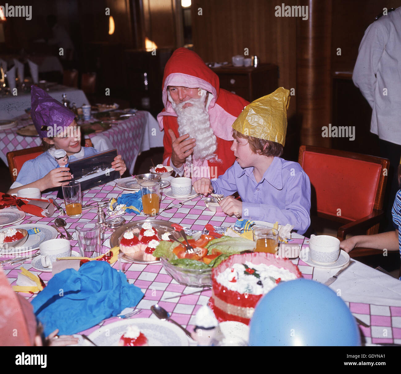 1960s christmas party hi-res stock photography and images - Alamy
