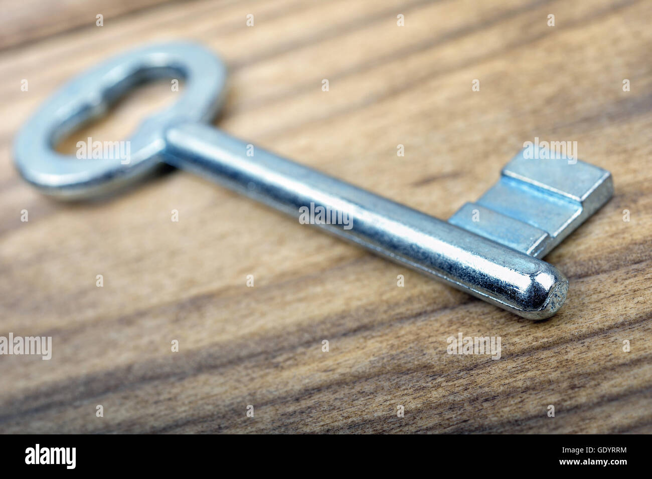 Key lock wooden desk hi-res stock photography and images - Alamy