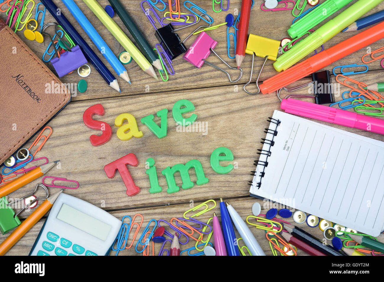 Time planning tools hi-res stock photography and images - Alamy