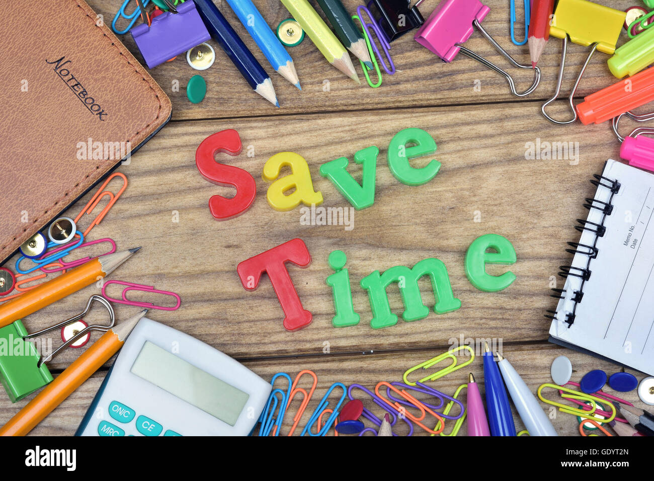 Time planning tools hi-res stock photography and images - Alamy