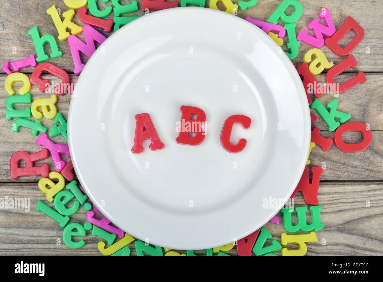 Child sign language eat hi-res stock photography and images - Alamy