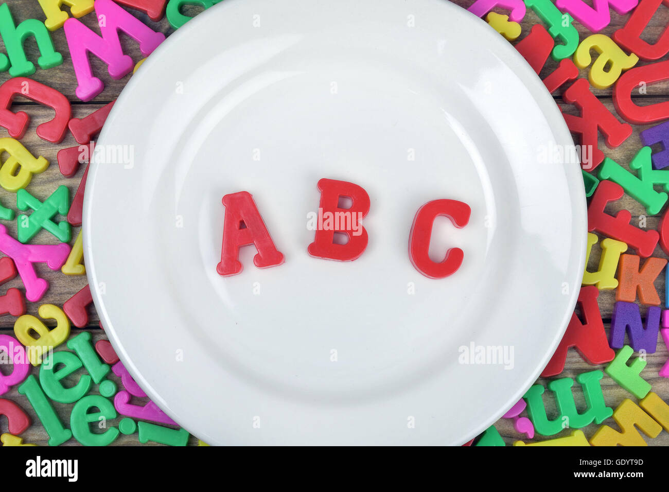 Child sign language eat hi-res stock photography and images - Alamy