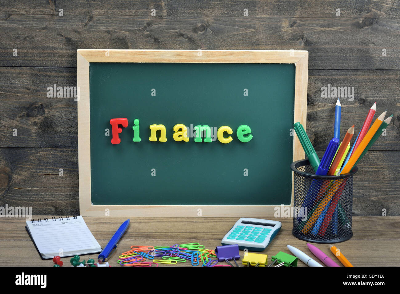 Budget word on school board hi-res stock photography and images - Alamy