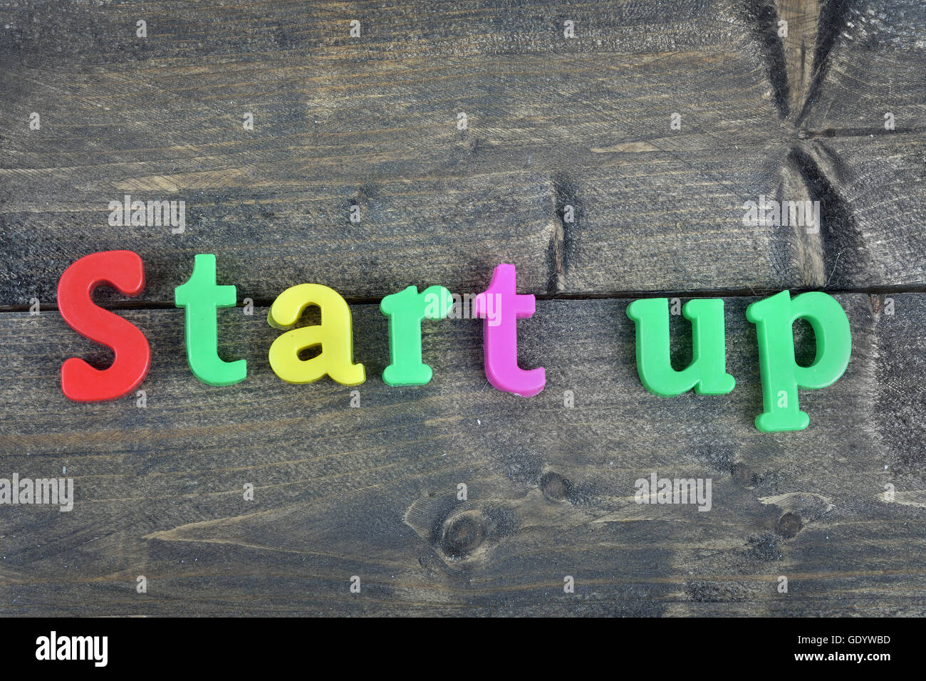 Startup alphabet hi-res stock photography and images - Alamy