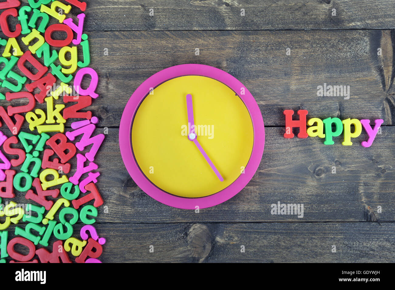Happy hour word hi-res stock photography and images - Alamy
