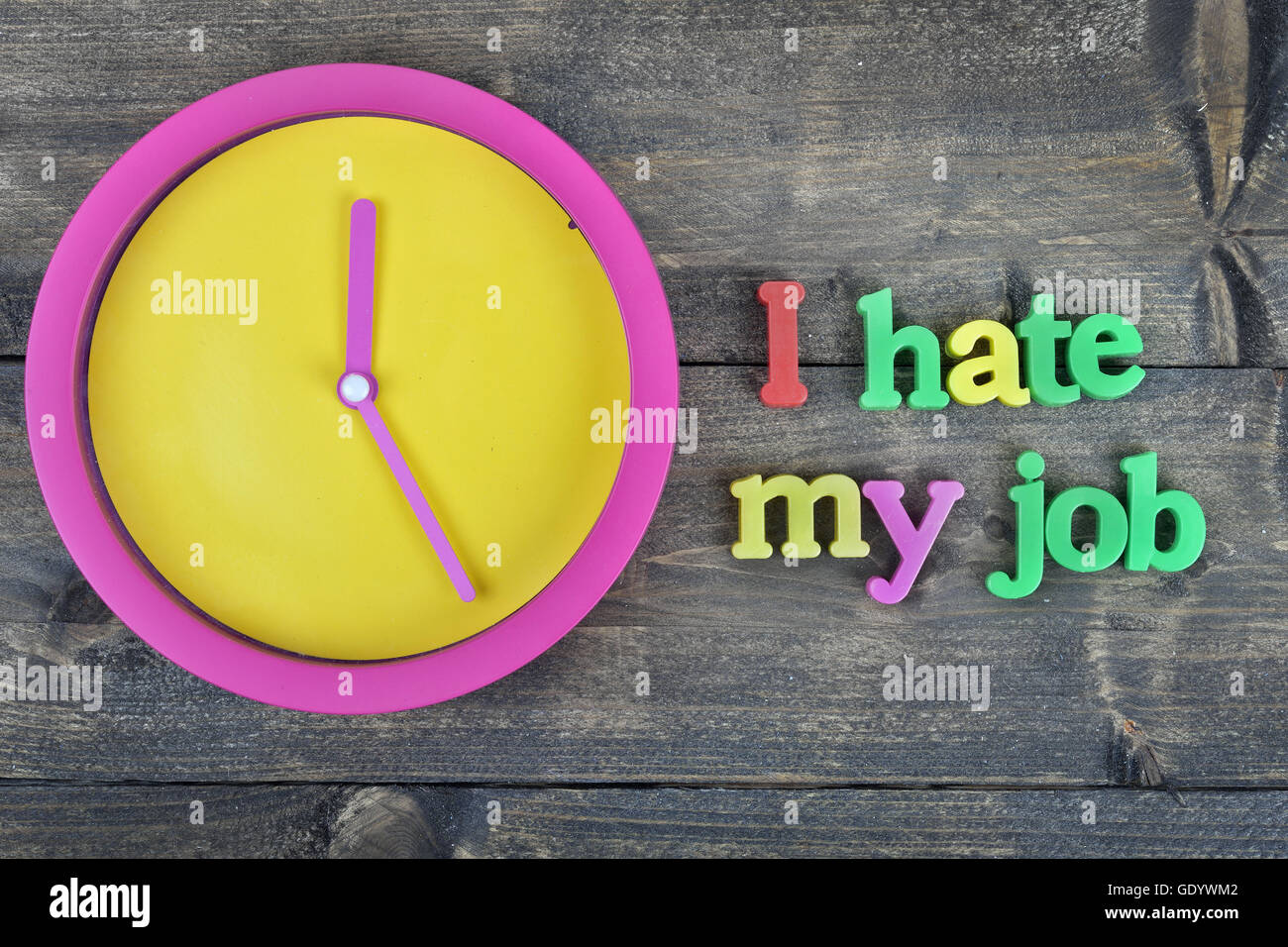 Hate alarm clock hi-res stock photography and images - Alamy