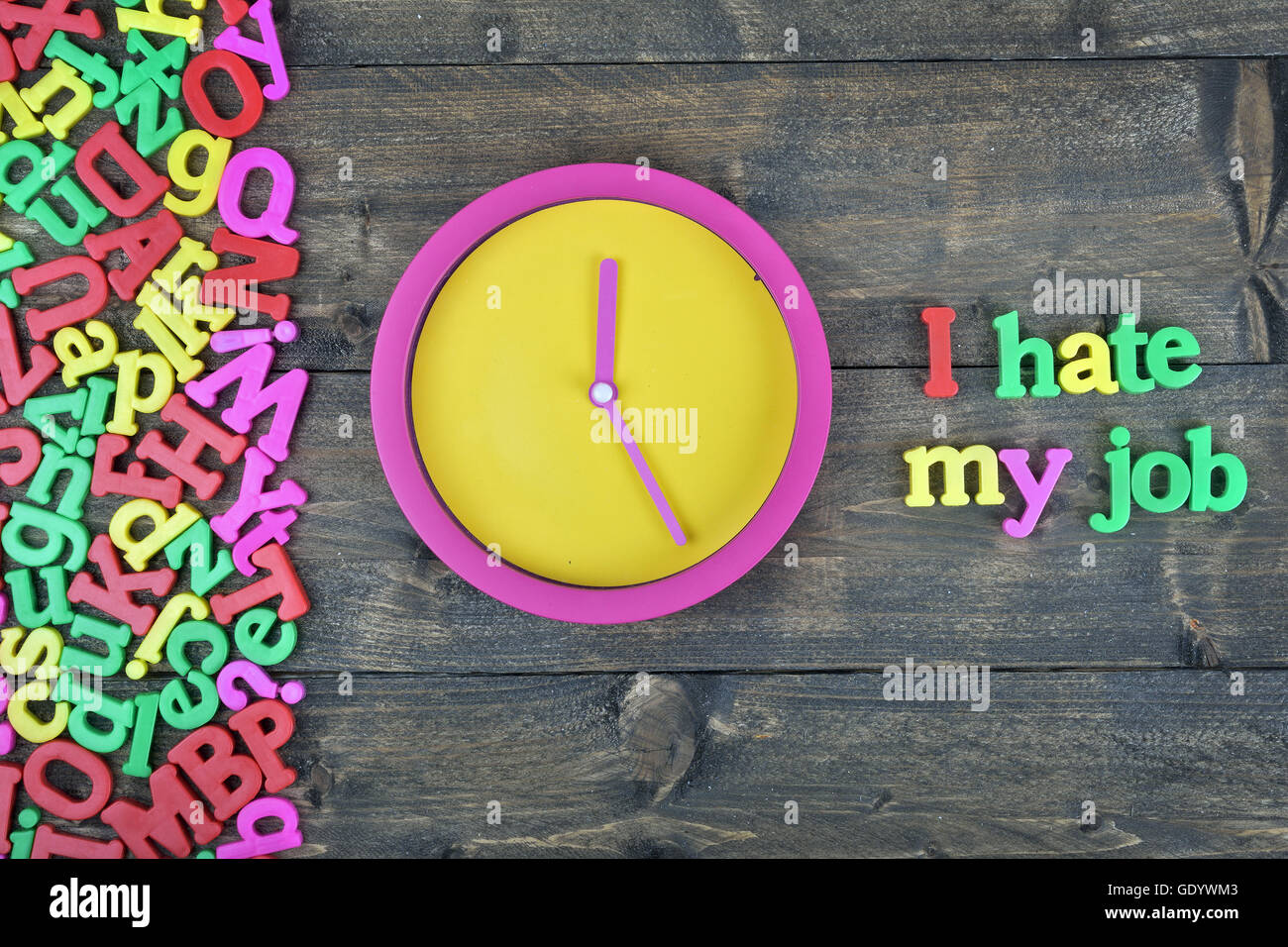 Hate alarm clock hi-res stock photography and images - Alamy