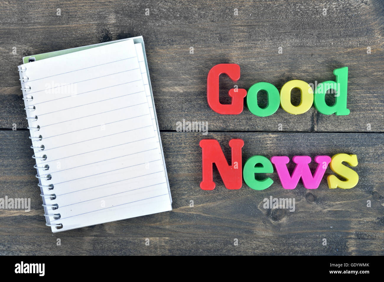 Good news, paper hi-res stock photography and images - Alamy