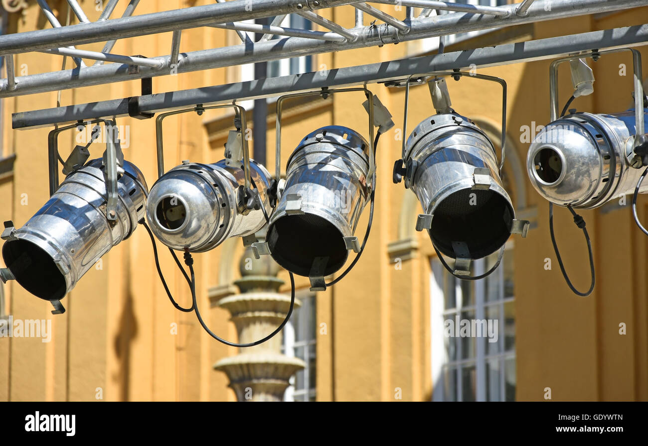 Stage lighting spotlights hi-res stock photography and images - Alamy