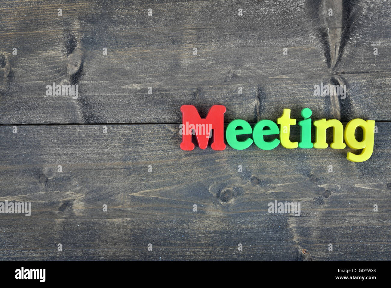 Meeting word hi-res stock photography and images - Alamy