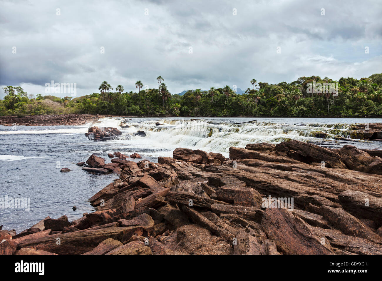 Canaima laguna, Canaima National Park, Venezuela Stock Photo - Alamy