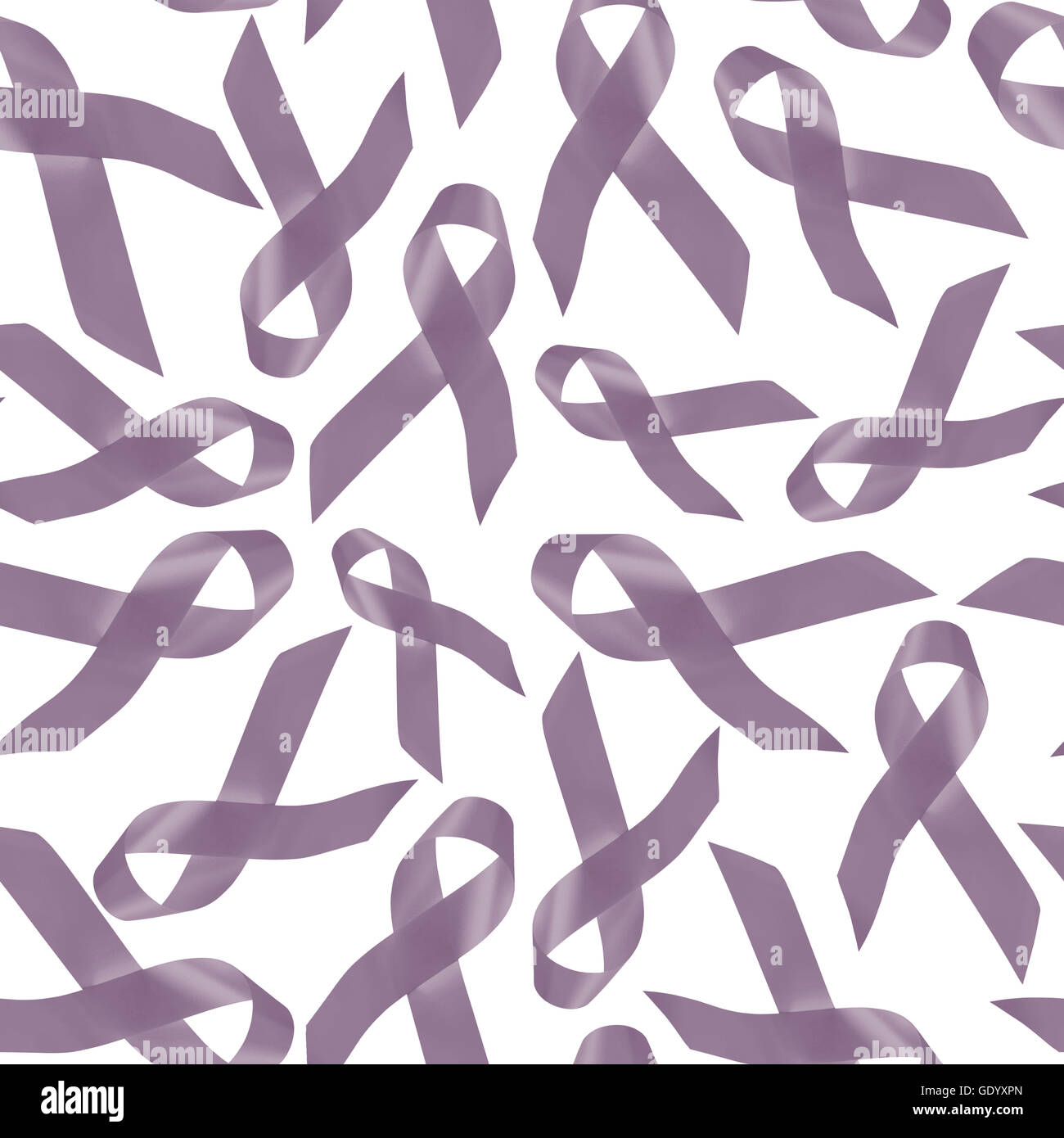 Brain cancer awareness background, seamless pattern made of grey ...
