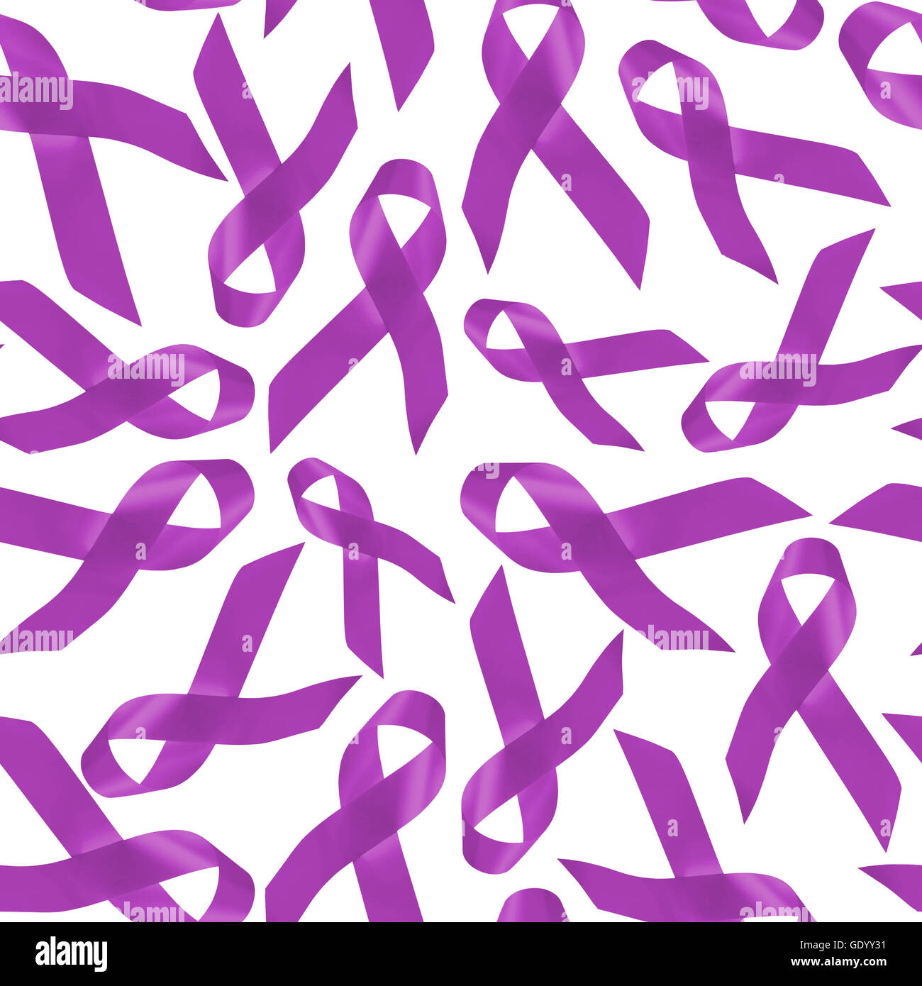 Lavender Cancer Ribbon Background
