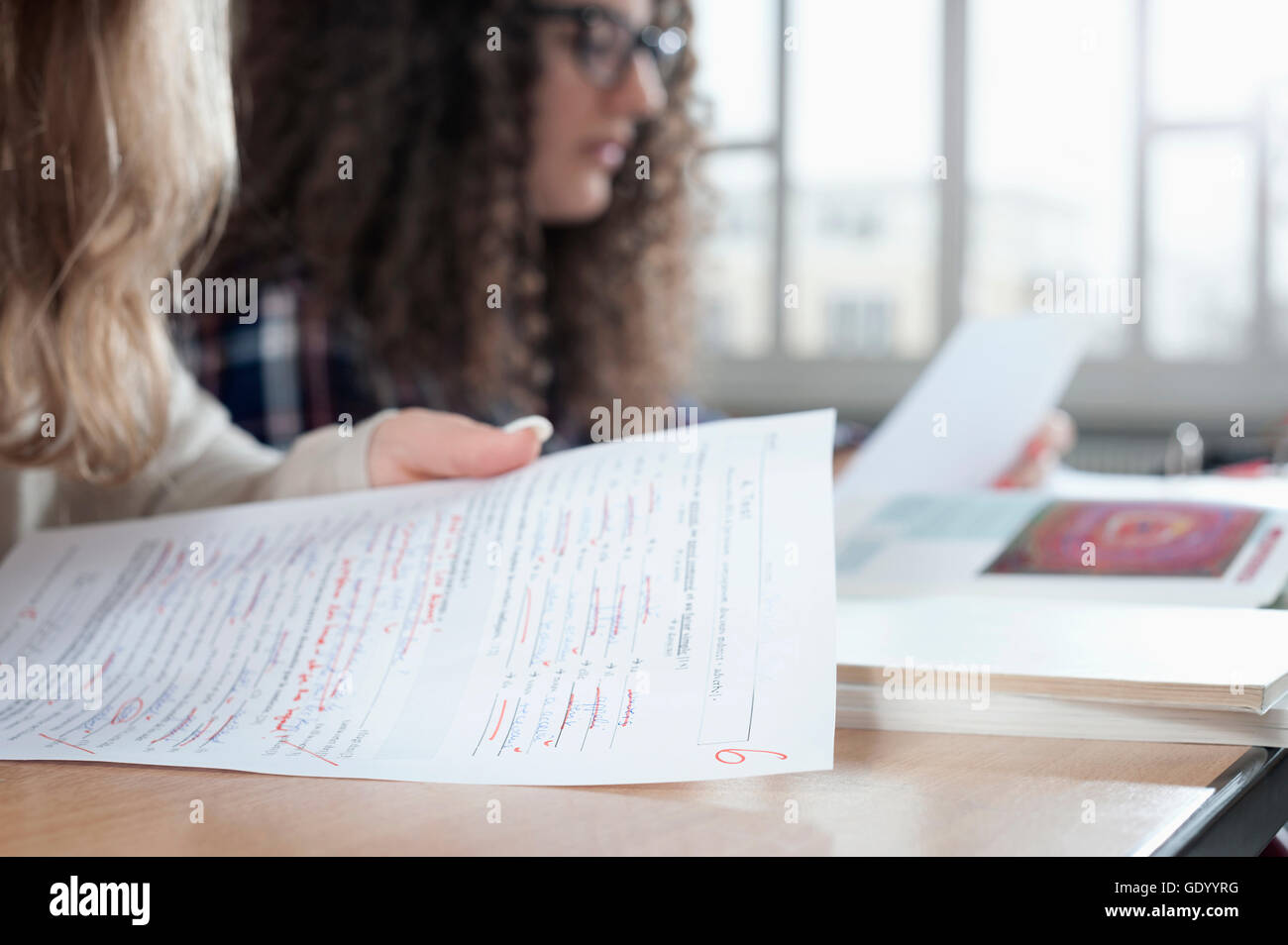 Disappointment test results school hi-res stock photography and images ...