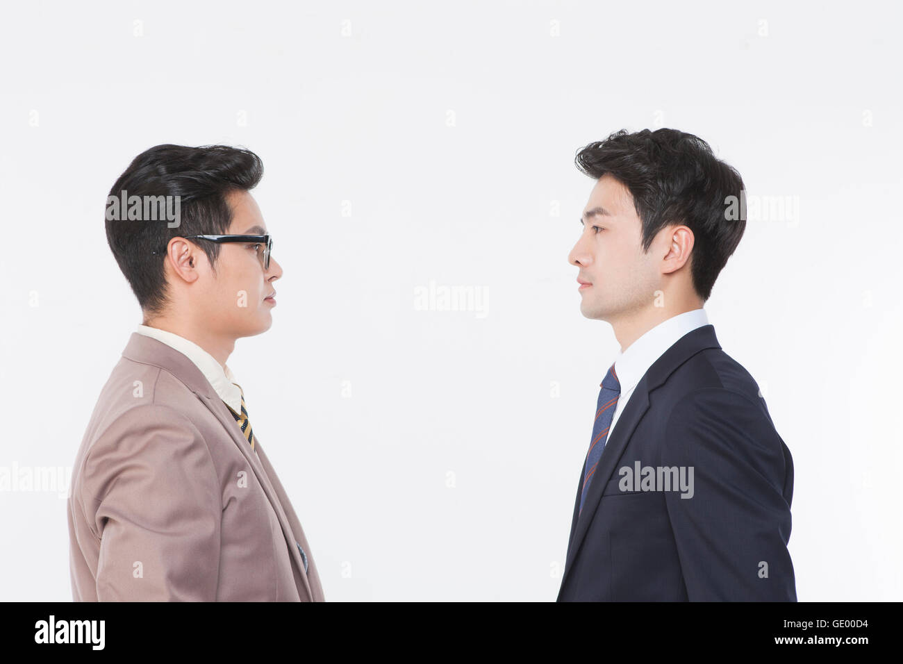 Portrait of two men portrait of two men hi-res stock photography and ...
